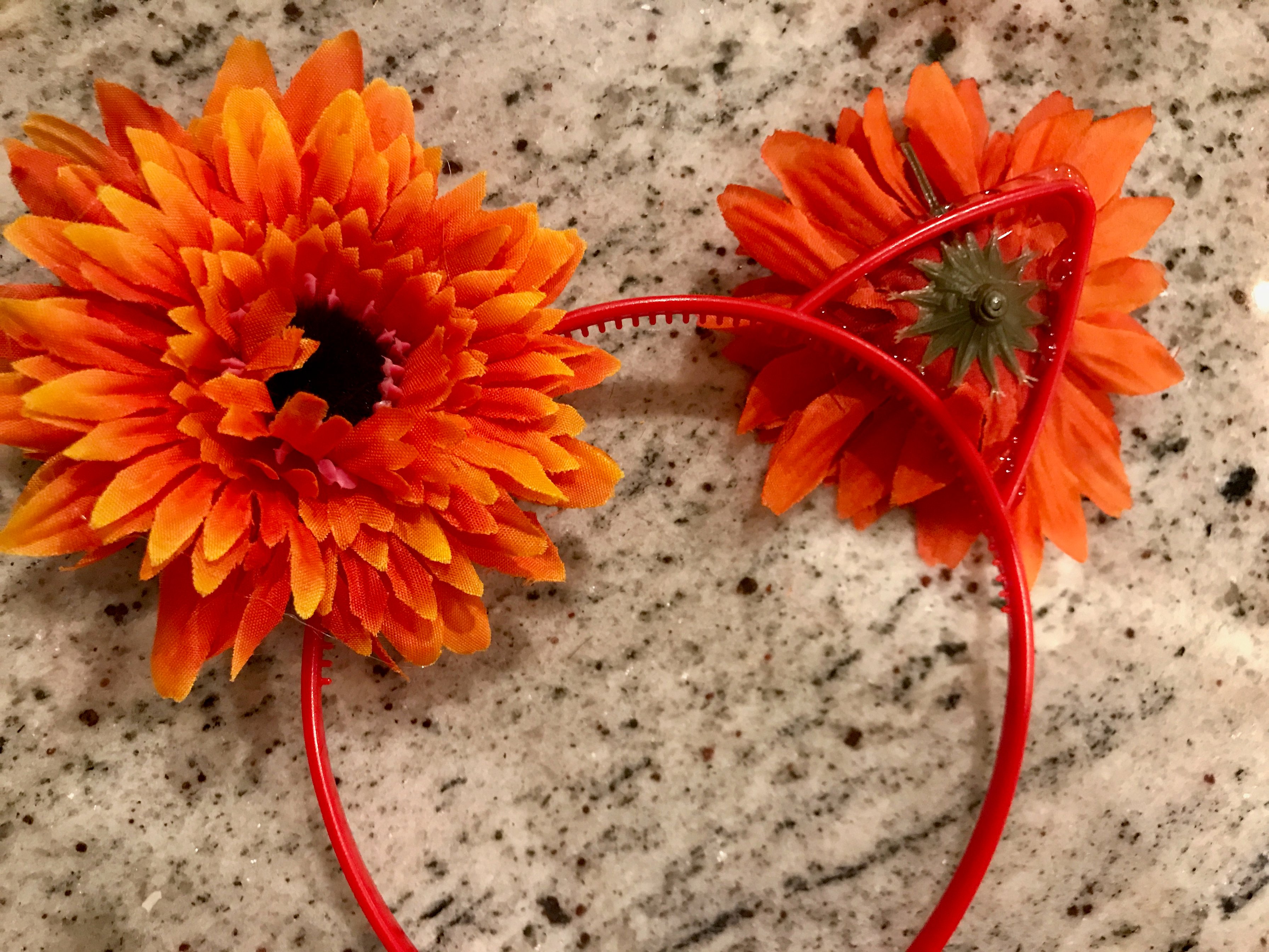 Fun, Fall Flowery DIY Activity: Flower Cat Ears HeadBand Making
