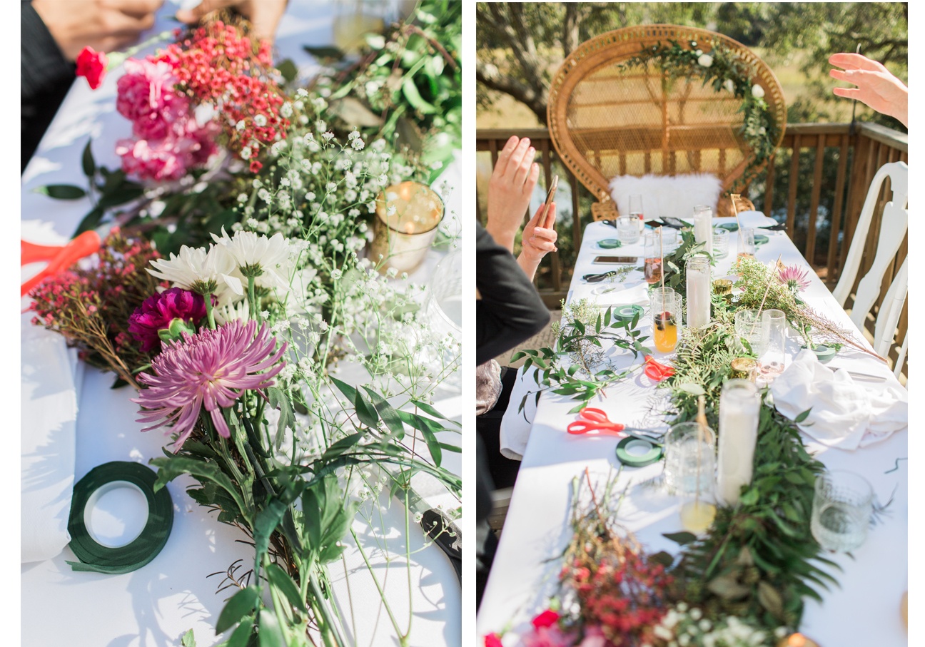 How to Throw a Flower Crown Bridal Brunch