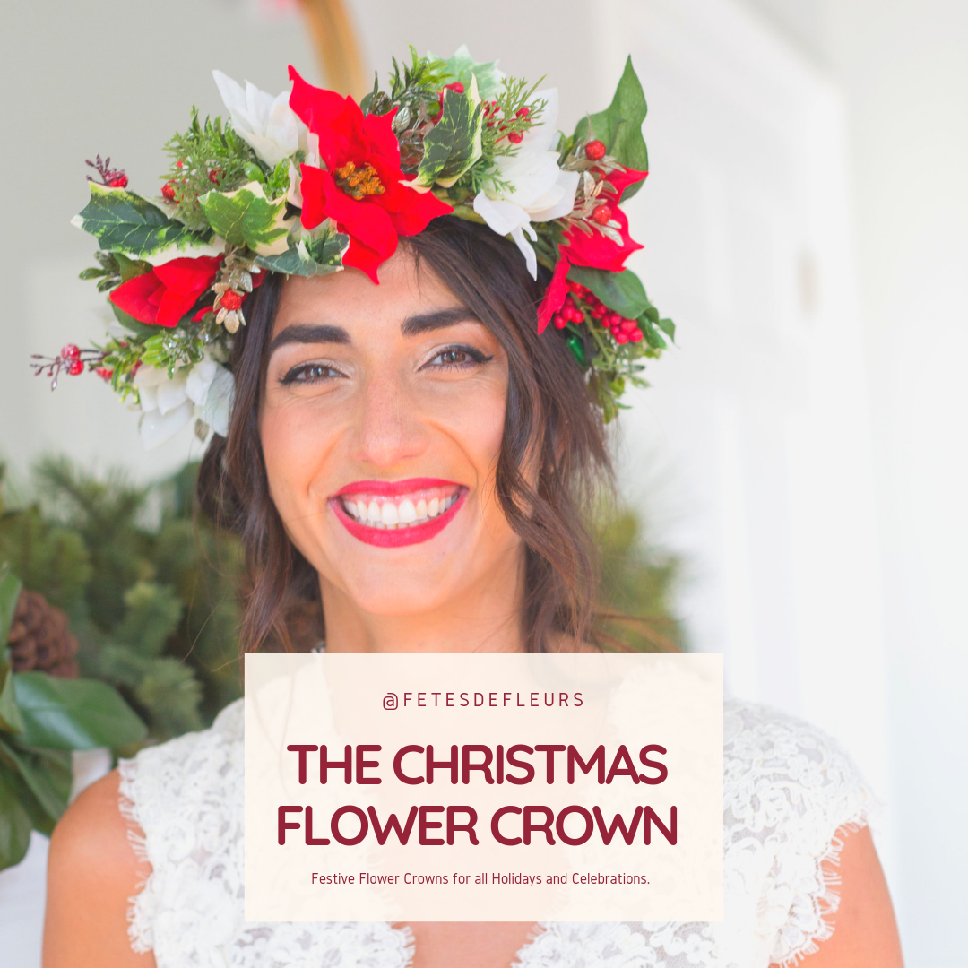 The Christmas Flower Crown